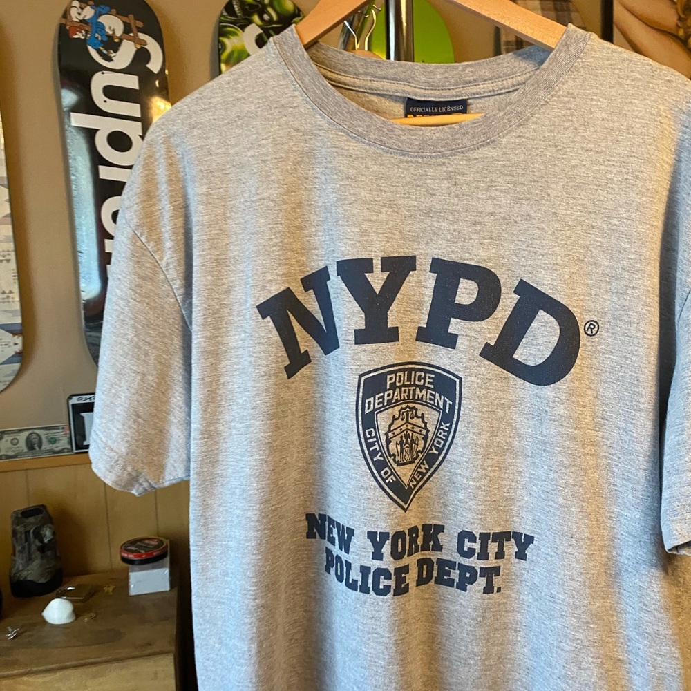 Vintage Official New York Police Department Shirt Nypd - Gem